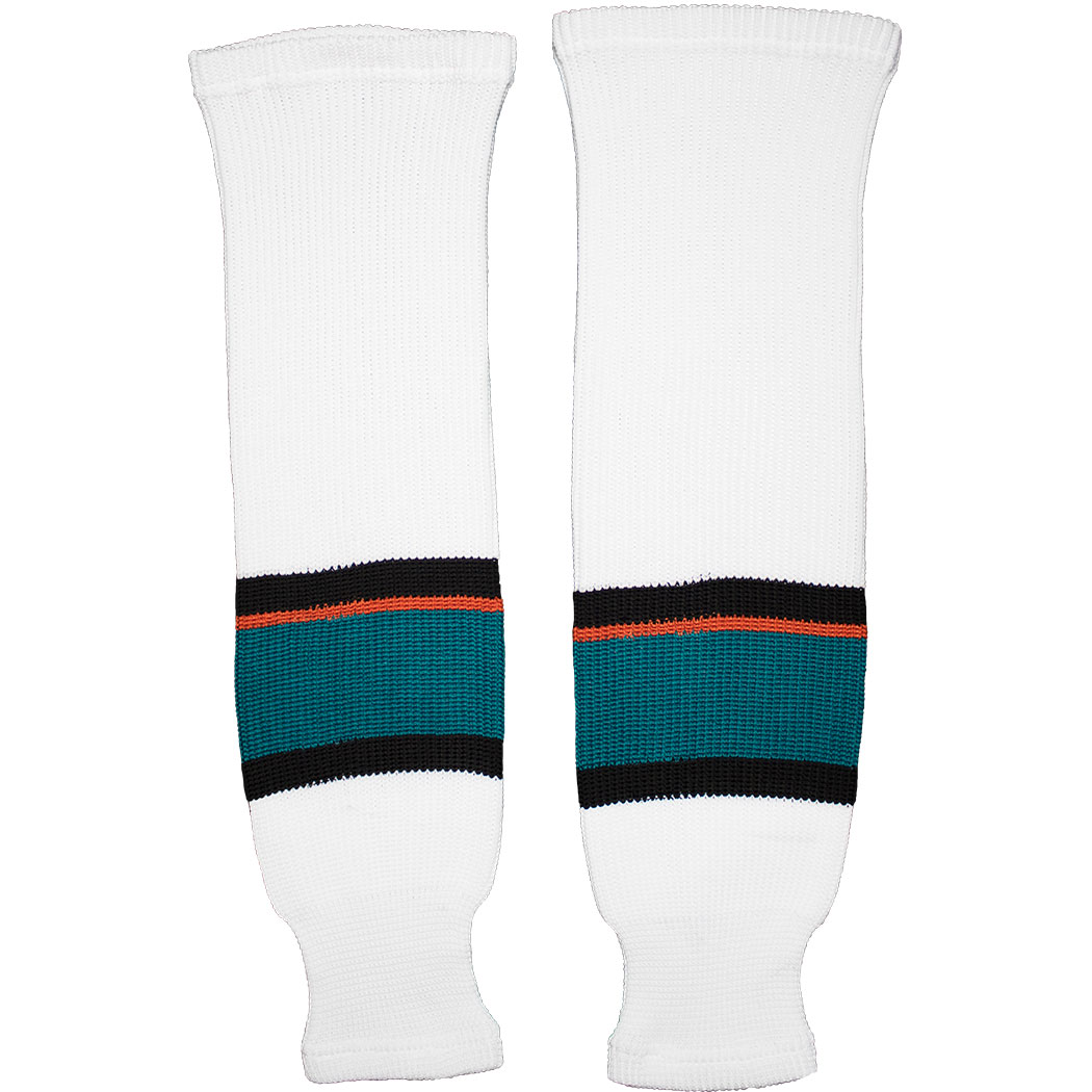 San Jose Sharks Knit Hockey Socks (TronX SK200)