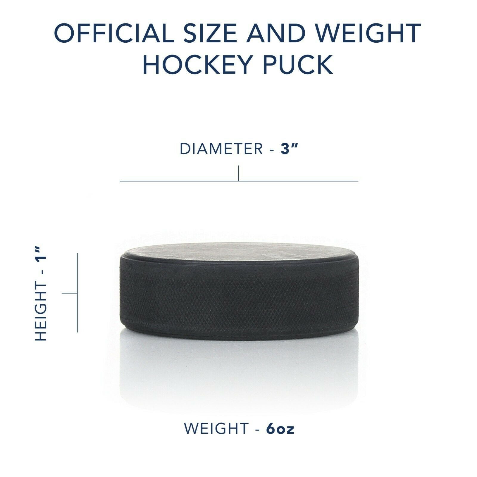 TronX Official Ice Hockey Pucks
