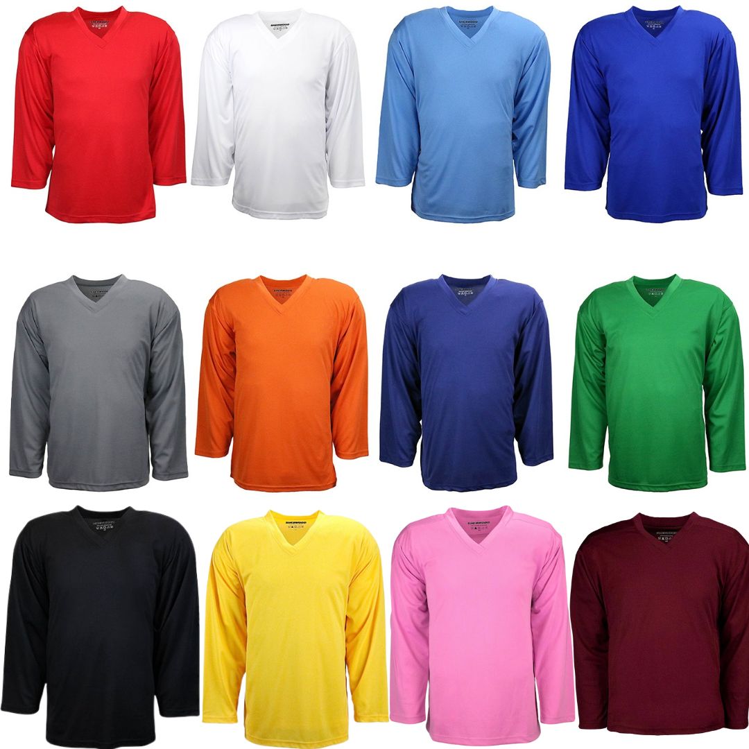 Sherwood SW100 Solid Color Hockey Practice Jerseys