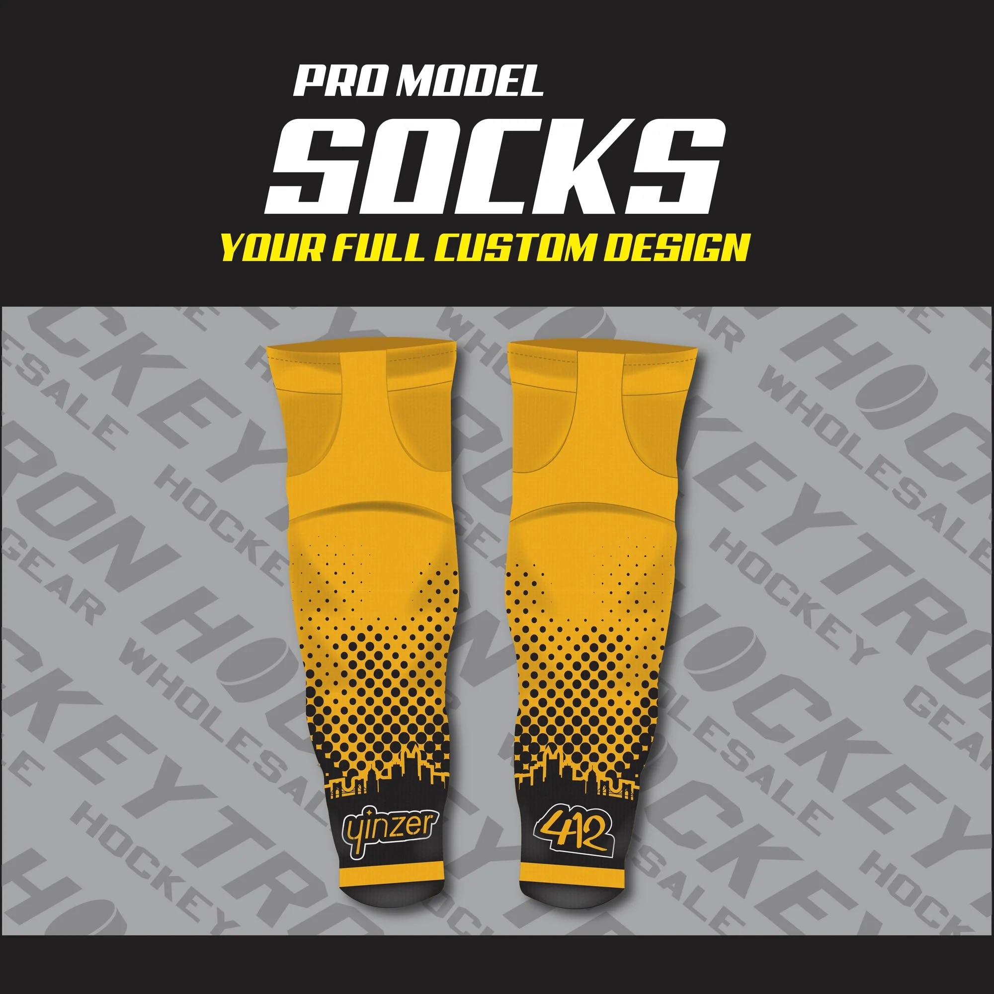 Custom Sublimated Hockey Socks